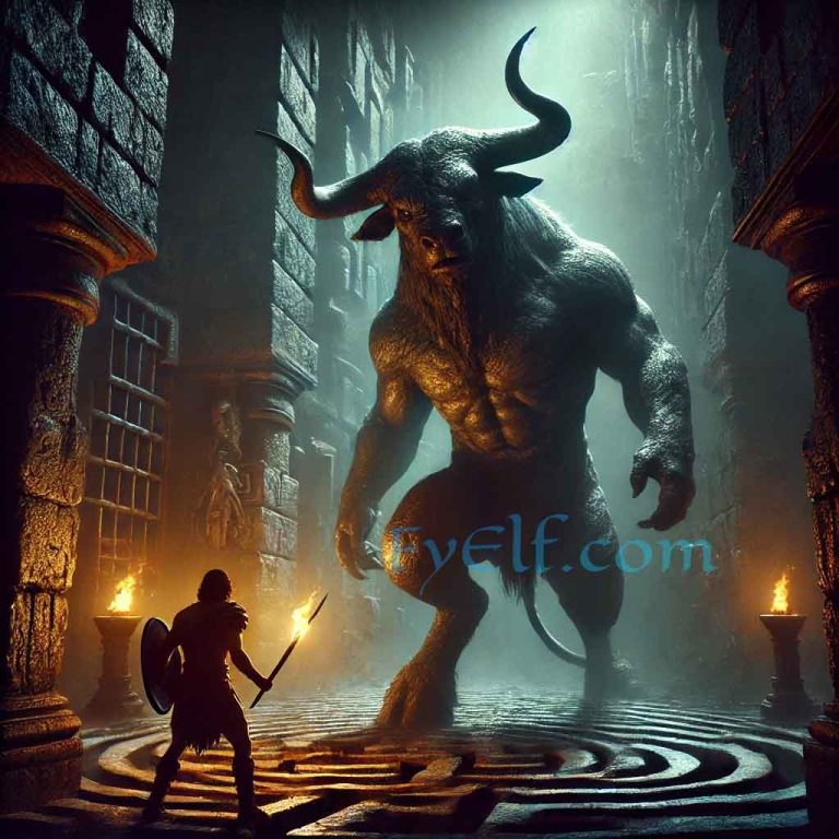 The Minotaur: The Beast of the Labyrinth in Greek Mythology - FyElf.com